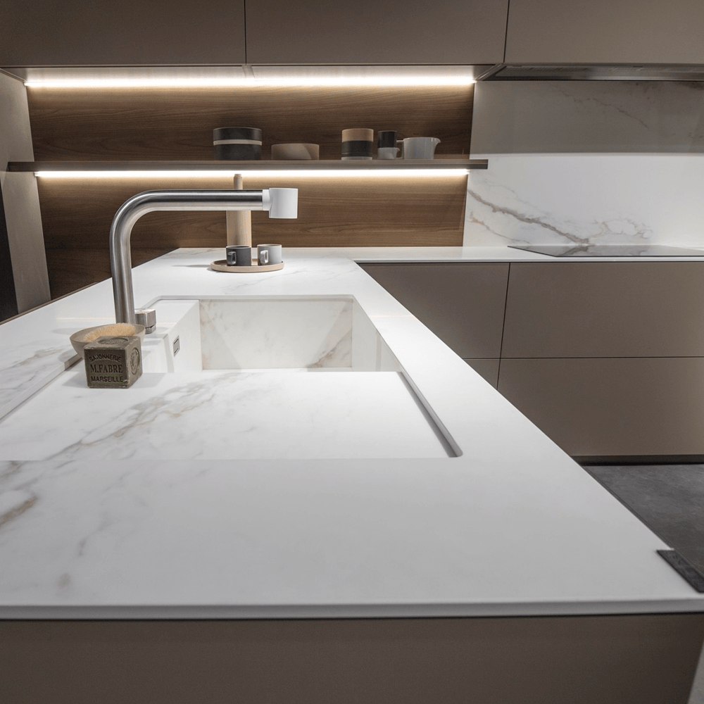 Cubierta iTOPKer Larsen Blanco Mate - Atika