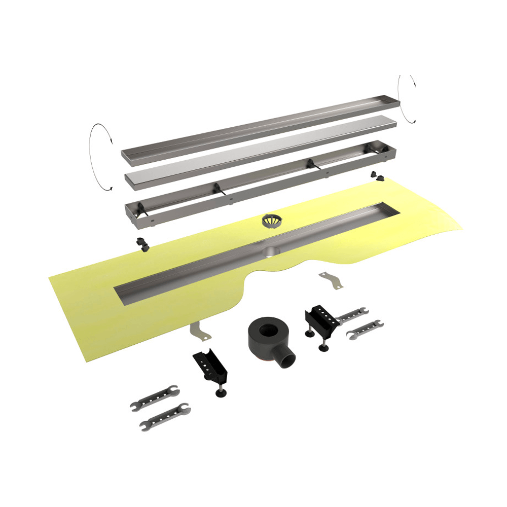 Desagüe de Ducha en obra Basic Drain Steps Easy Drain - Atika