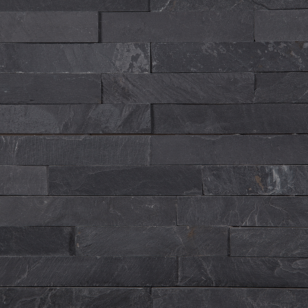 Fachaleta de Piedra Black Standard 4 líneas - Atika