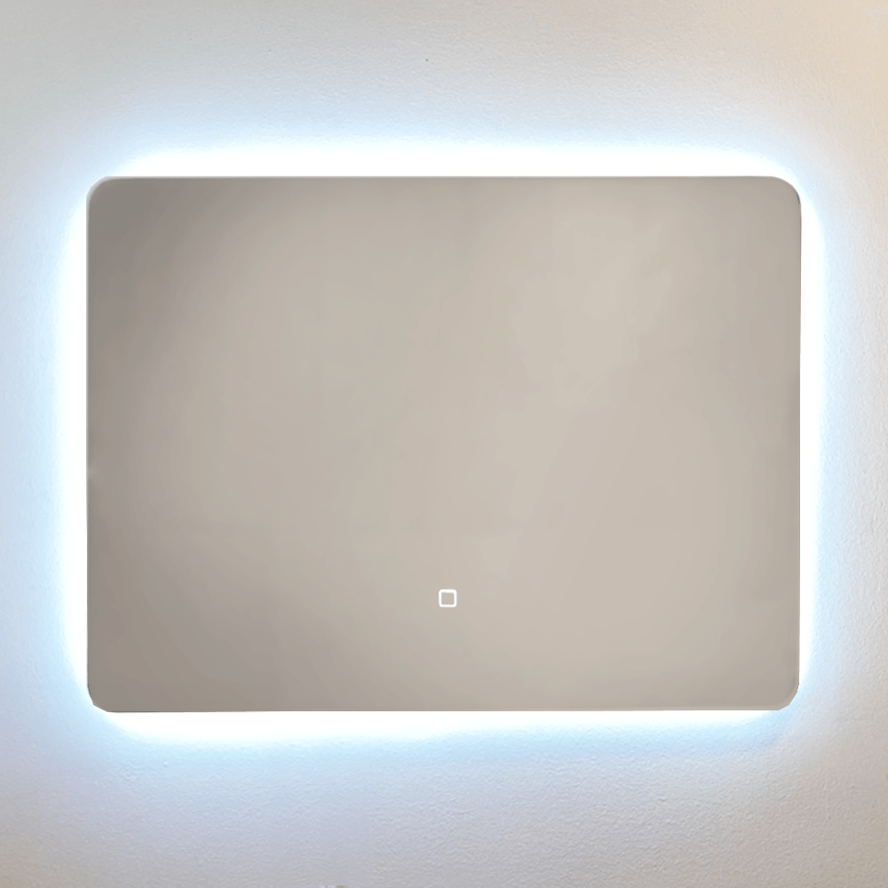 Espejo Neubad rectangular con luz Led 80x60cm - Atika
