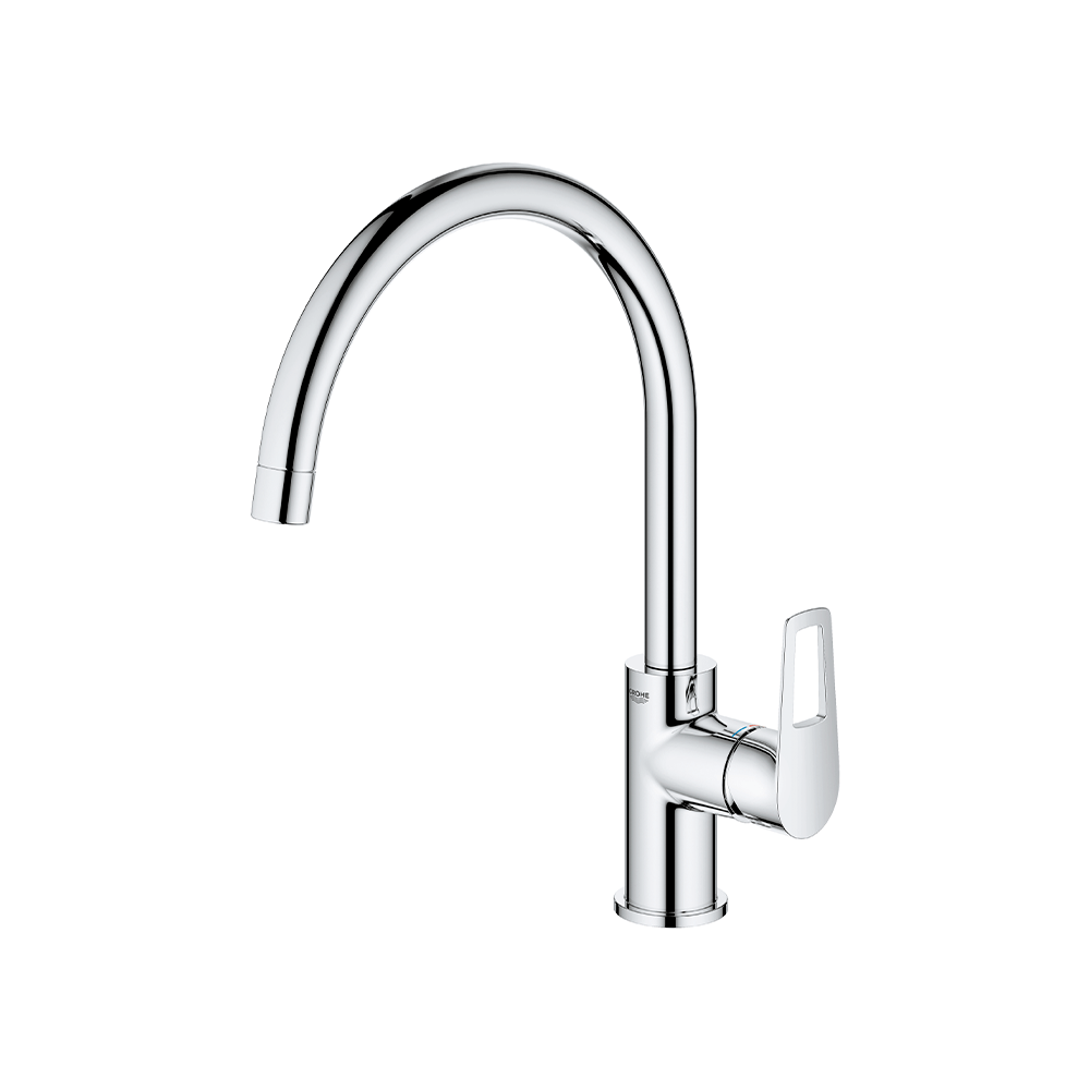Grifo Cocina Alto Grohe Bau Loop - Atika