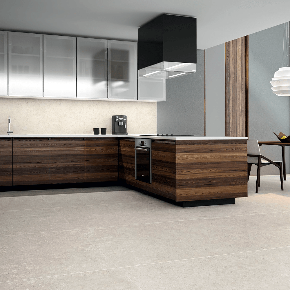 Porcelanato Bera&Beren Beren Light Grey de 45x90 RT - Atika