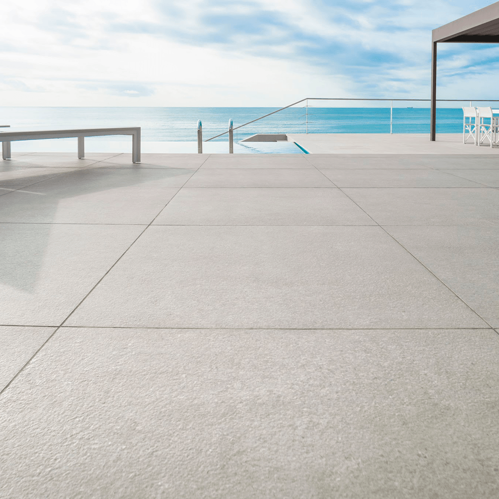 Porcelanato Bera&Beren Beren Light Grey de 45x90 RT - Atika