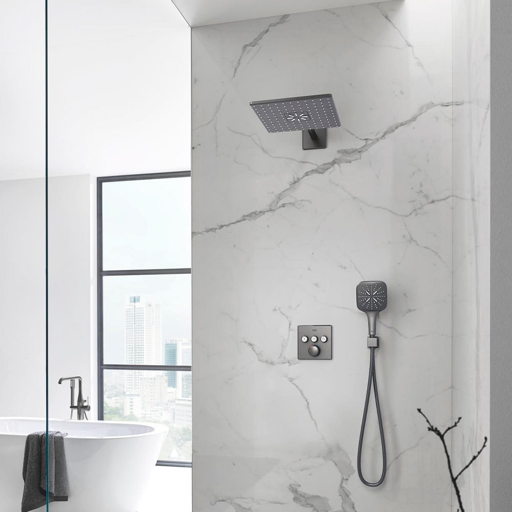 Ducha Fija Grohe Rainshower SmartActive 310 cube - Atika